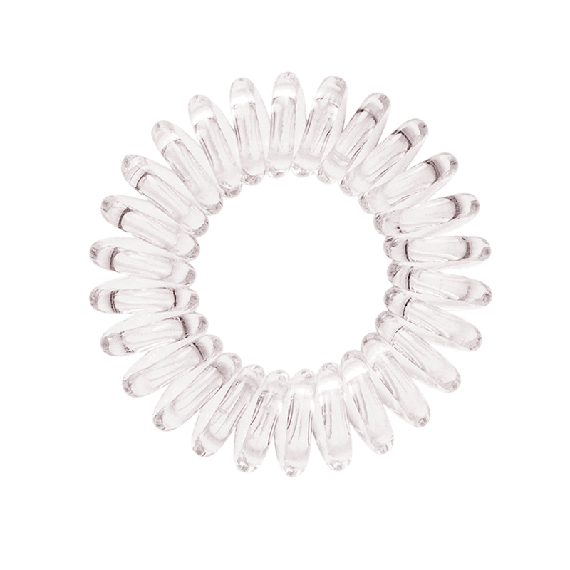 Light Grey SpiraBobble Spiral Hair Bobbles Hair Ties