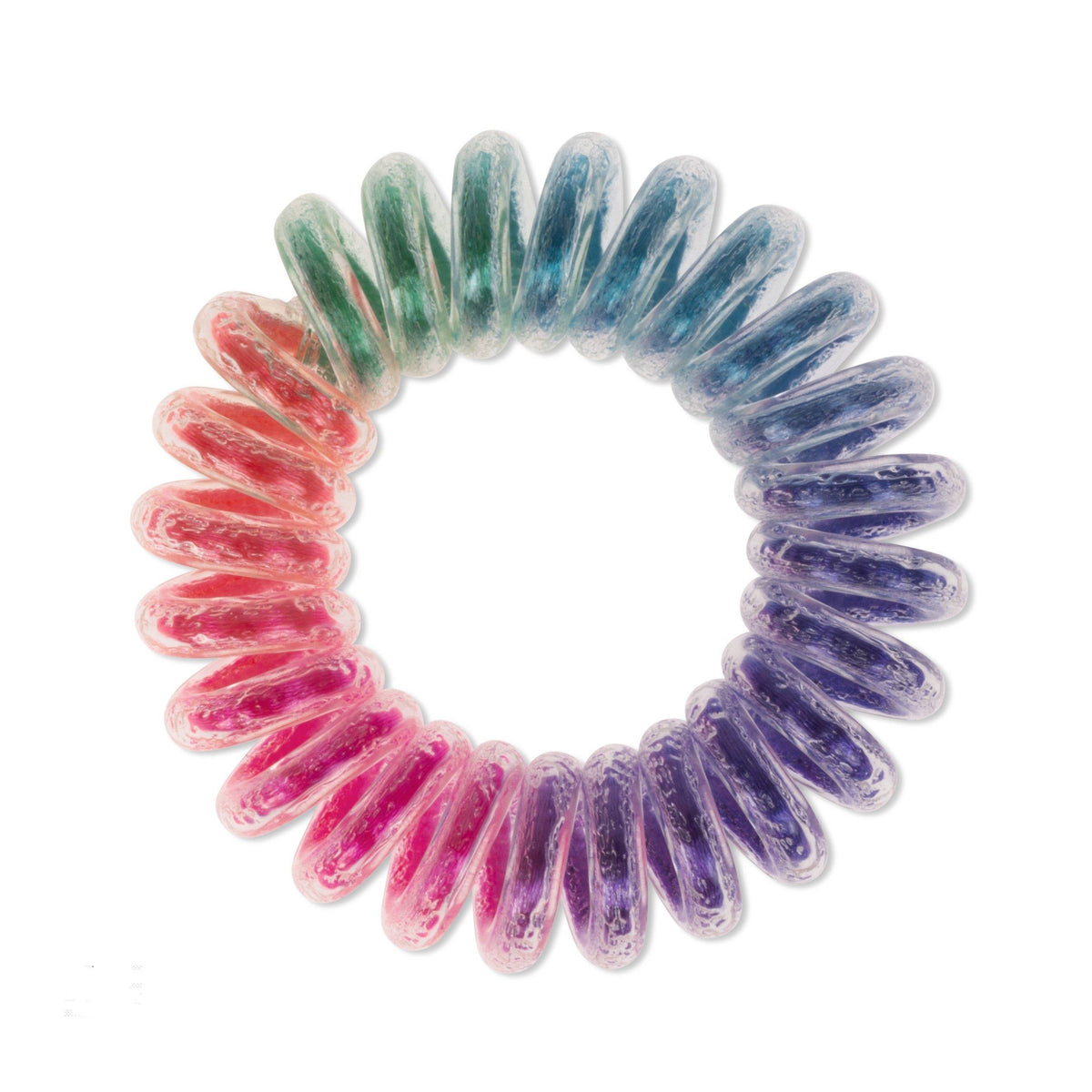 Rainbow SpiraBobble | Spiral Hair Bobble | Hair Ties | Fast Delivery