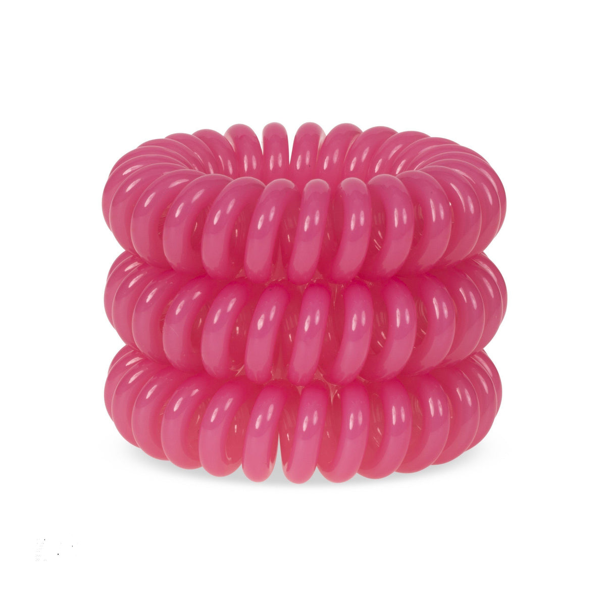 Hair Accessories: Candy Pink SpiraBobble | Spiral Hair Bobble