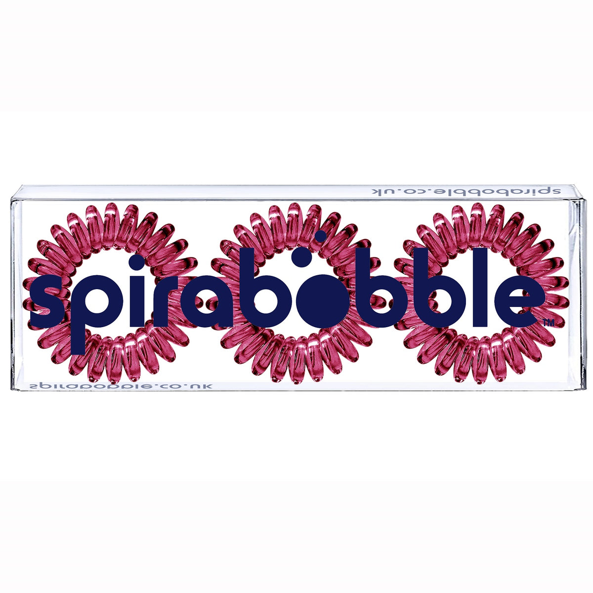 Maroon Red SpiraBobble | Spiral Hair Bobble | HairTies | Fast Delivery